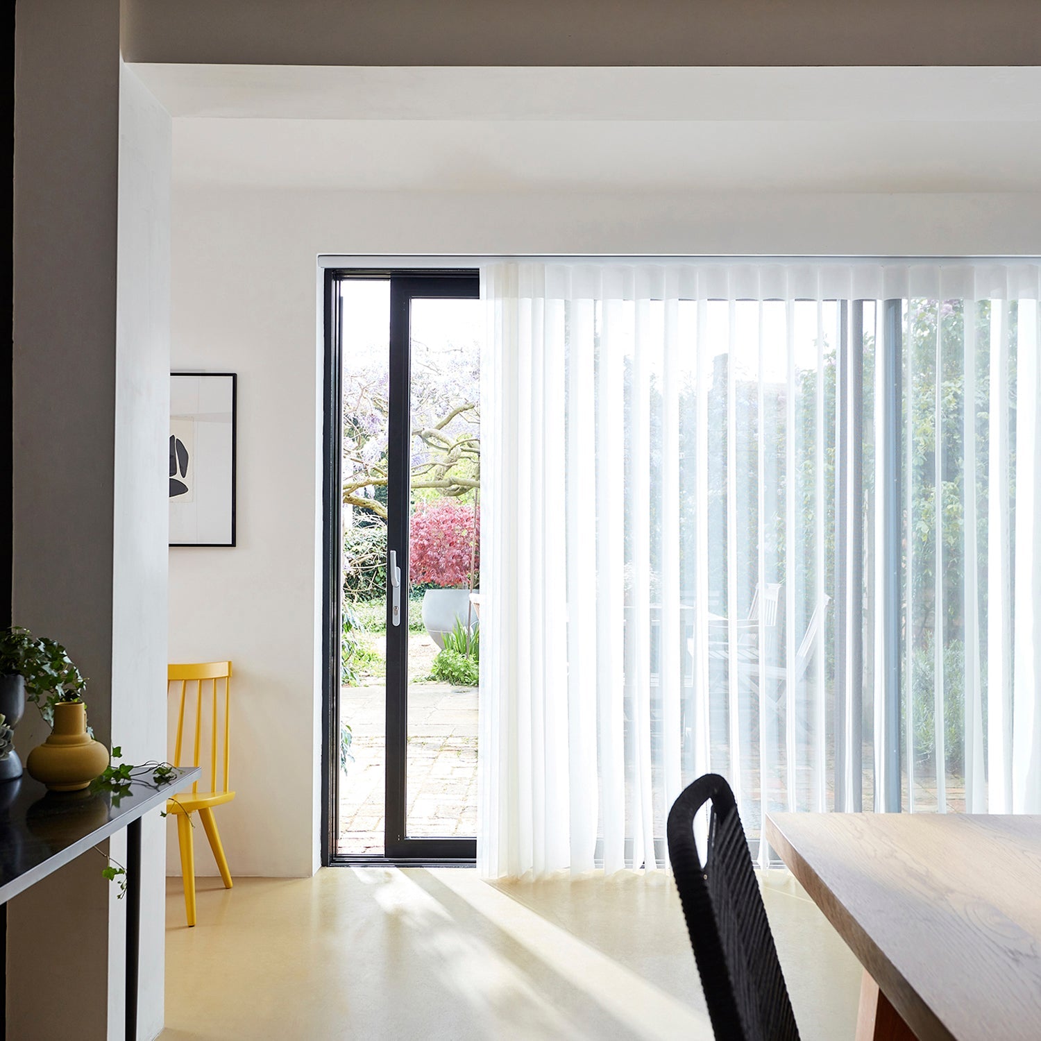 White Privacy Sheers | Made to Measure White Privacy Sheers | Blinds ...