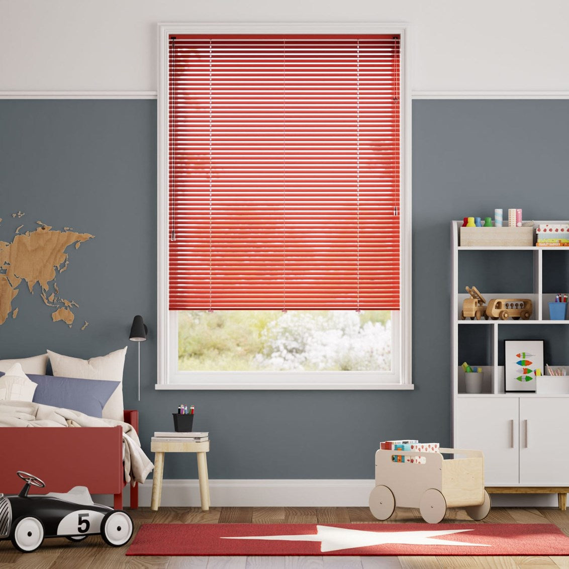 Red Venetian Blinds | Made to Measure Red Venetian Blinds | Blinds 2go ...