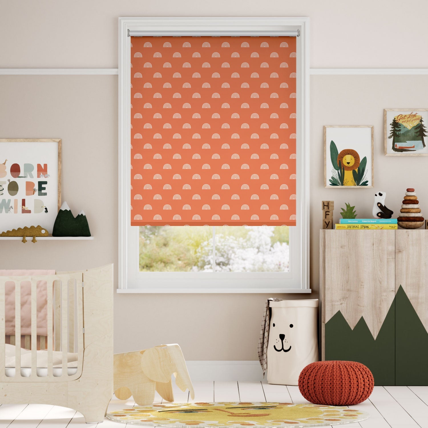 Orange Children's Blinds | Made to Measure | Blinds 2go Ireland