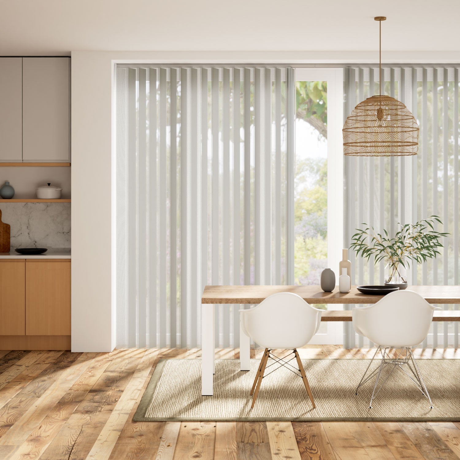 Grey & Silver Privacy Sheers | Blinds 2go Ireland
