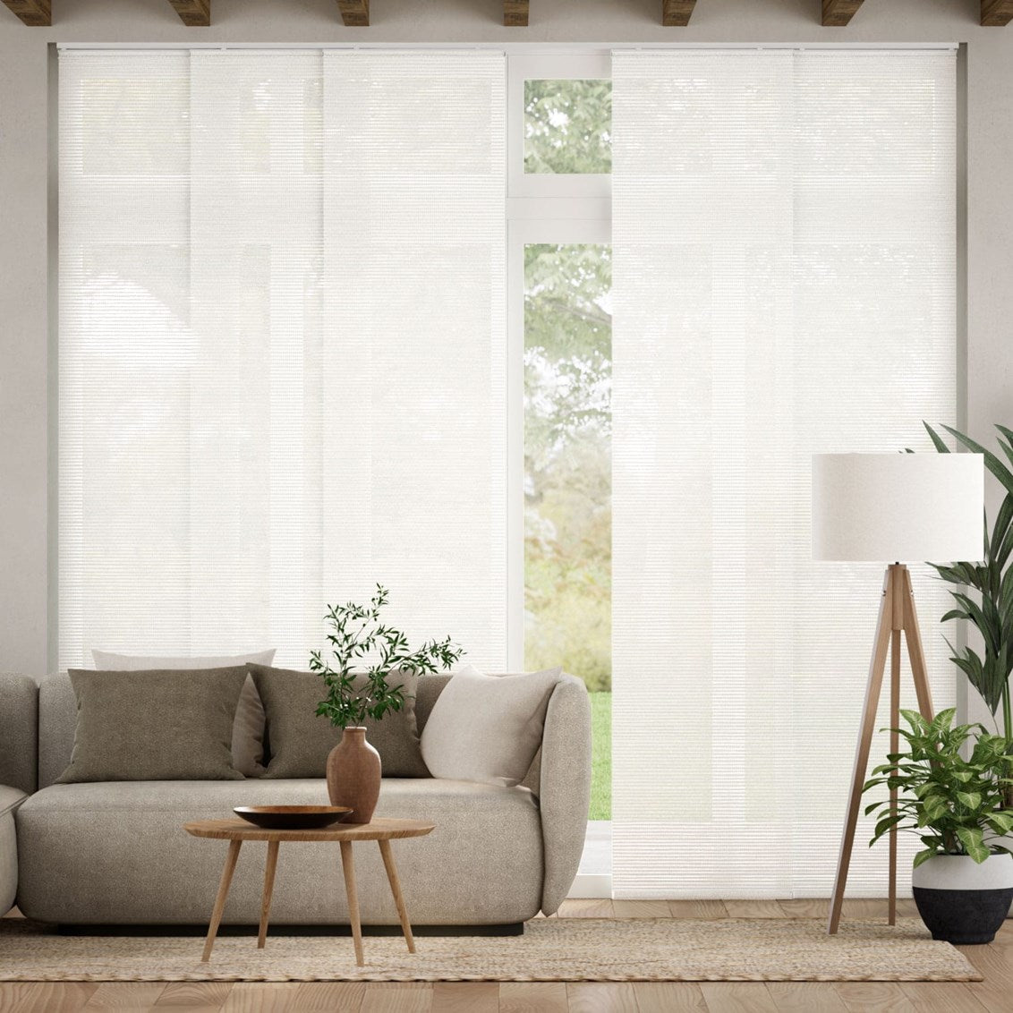 White Panel Blinds | Made to Measure White Panel Blinds | Blinds 2go ...