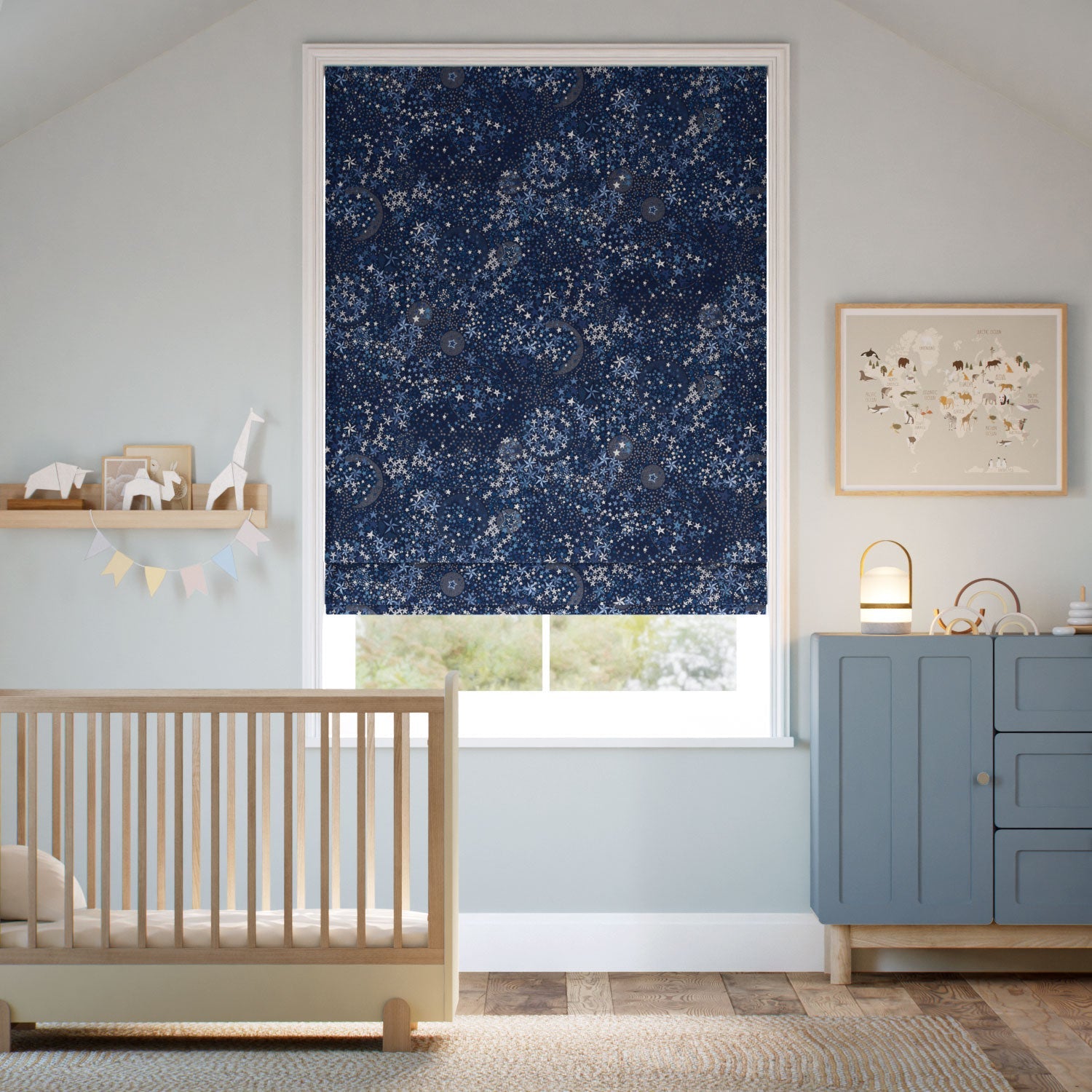 Blue Children's Blinds | Made to Measure | Blinds 2go Ireland