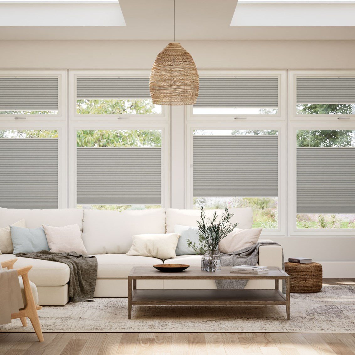 PerfectFIT DuoShade Graphite Thermal Blind | Blinds 2go Ireland