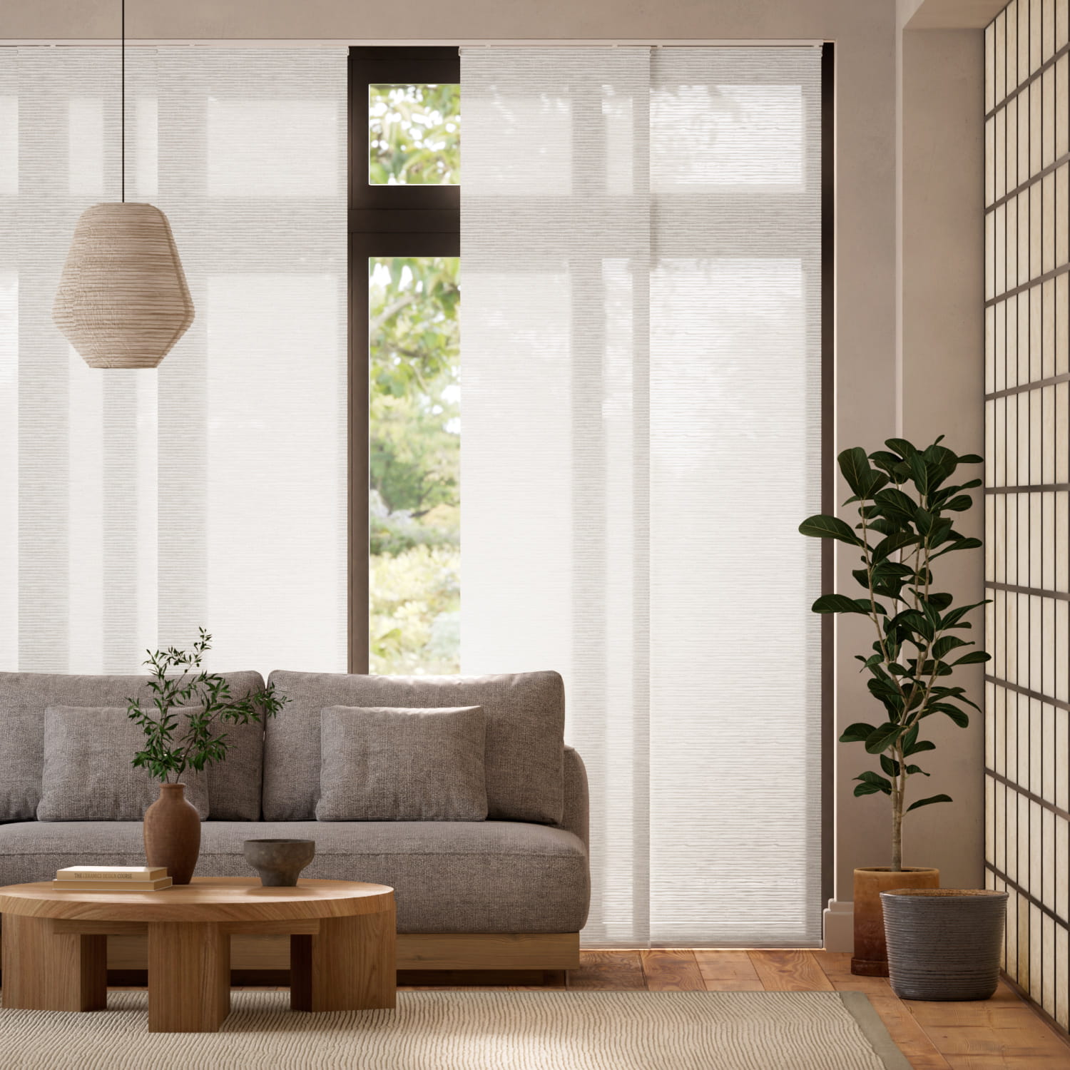 Nevada Limestone Panel Blind | Blinds 2go Ireland