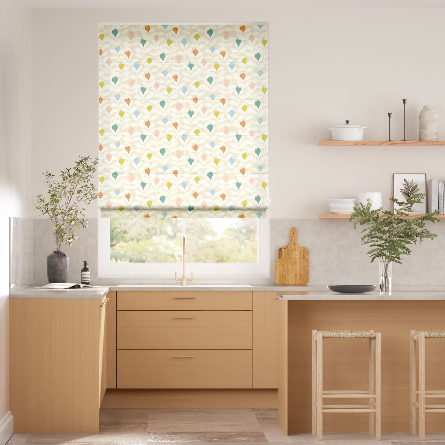 Padukka Popsicle Roman Blind | Blinds 2go