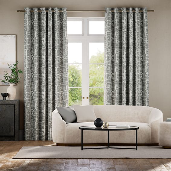 Sussex Graphite Curtains | Blinds 2go
