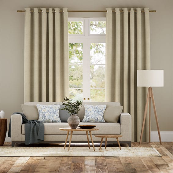 Paleo Linen Sandstone Curtains | Blinds 2go