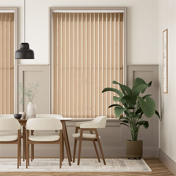 Valencia Latte Vertical Blind | Blinds 2go Ireland