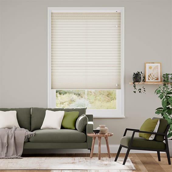 DuoLight Strie Limestone Thermal Blind | Blinds 2go Ireland